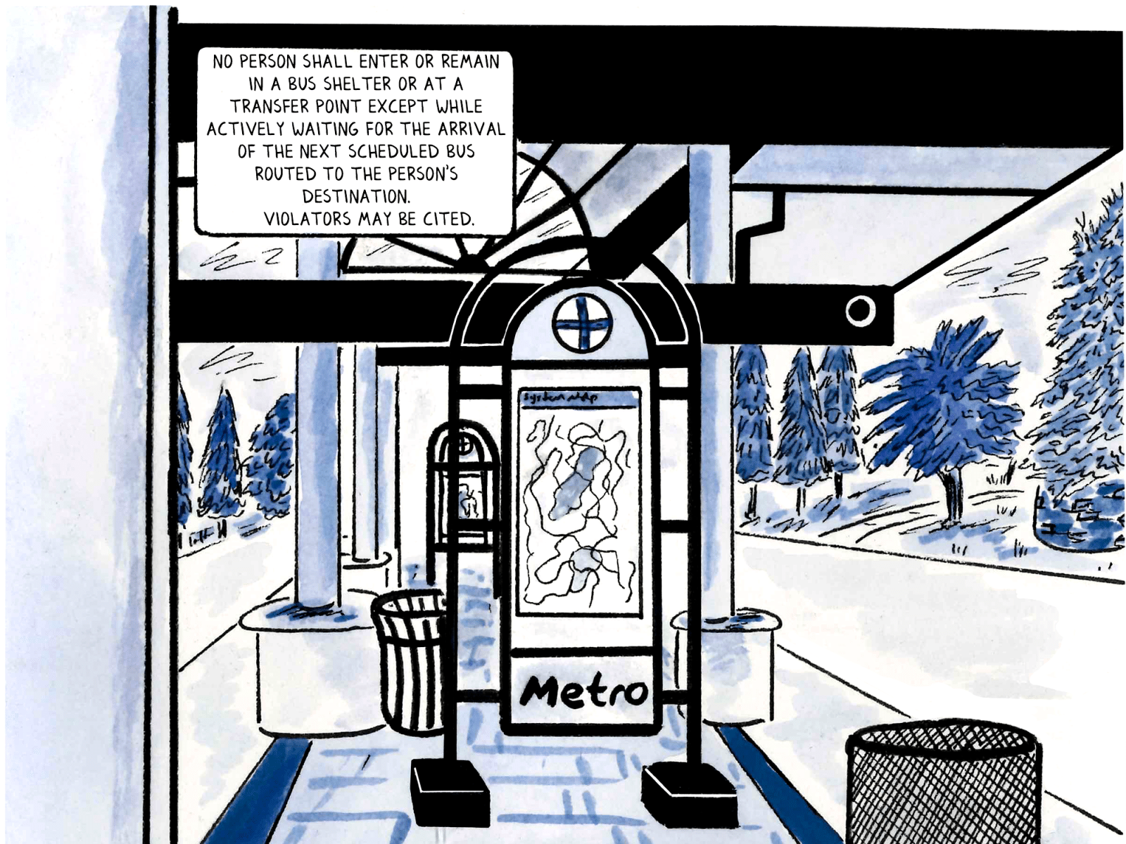Drawing the inaccessible bus stops of Metro Transit – Tone Madison